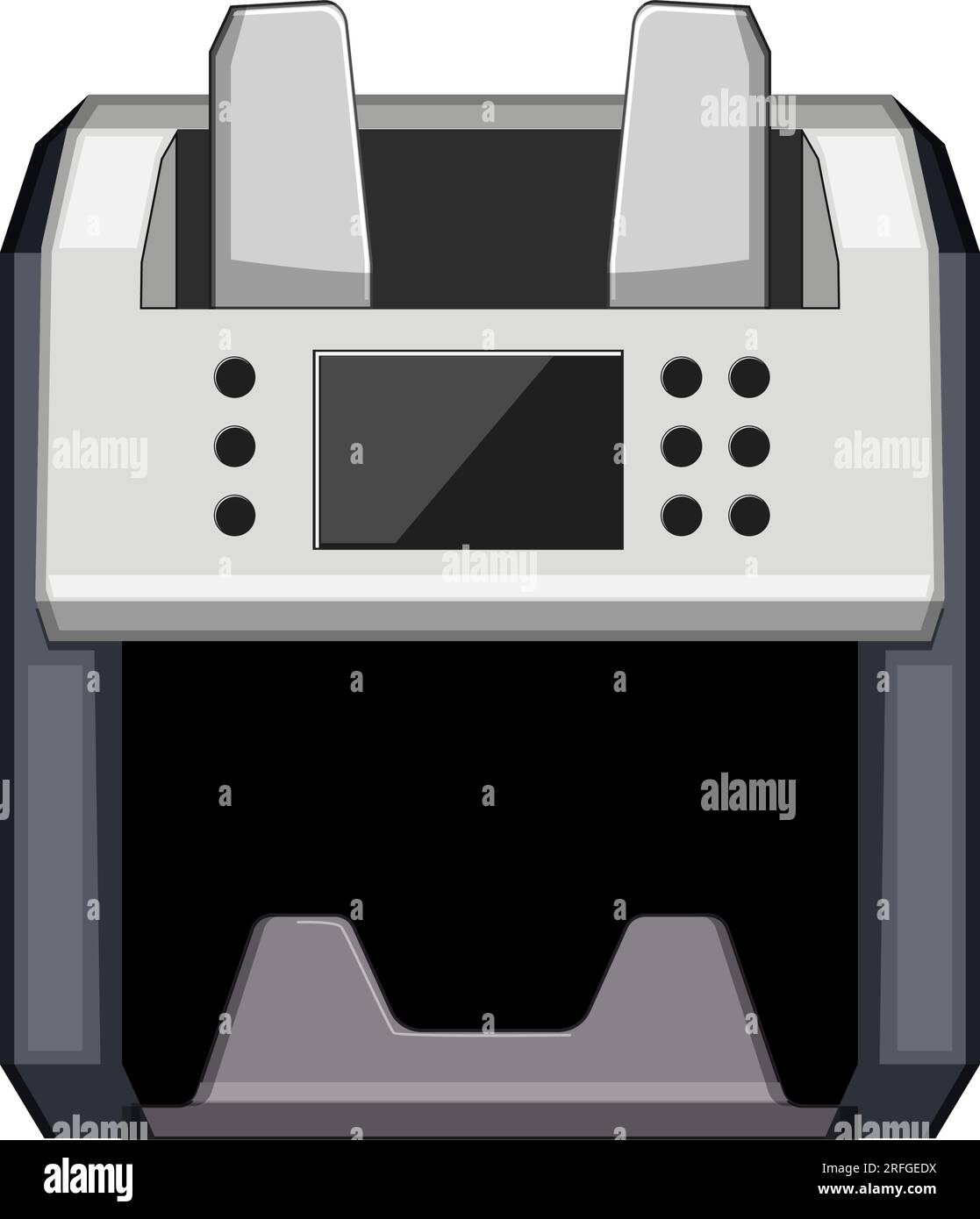 equipment counter machine cartoon vector illustration Stock Vector ...
