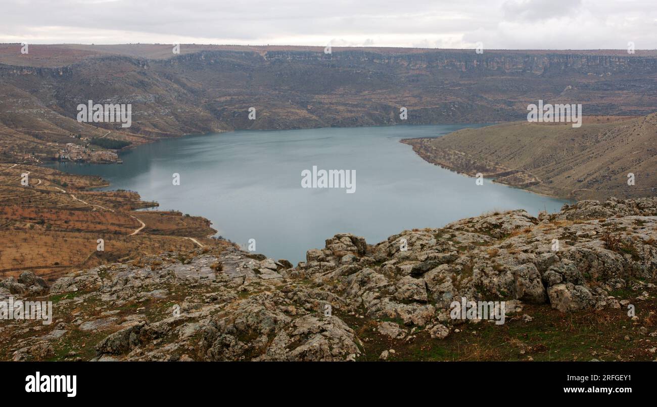 The Firat River is the longest river in Turkey and South Asia Stock ...