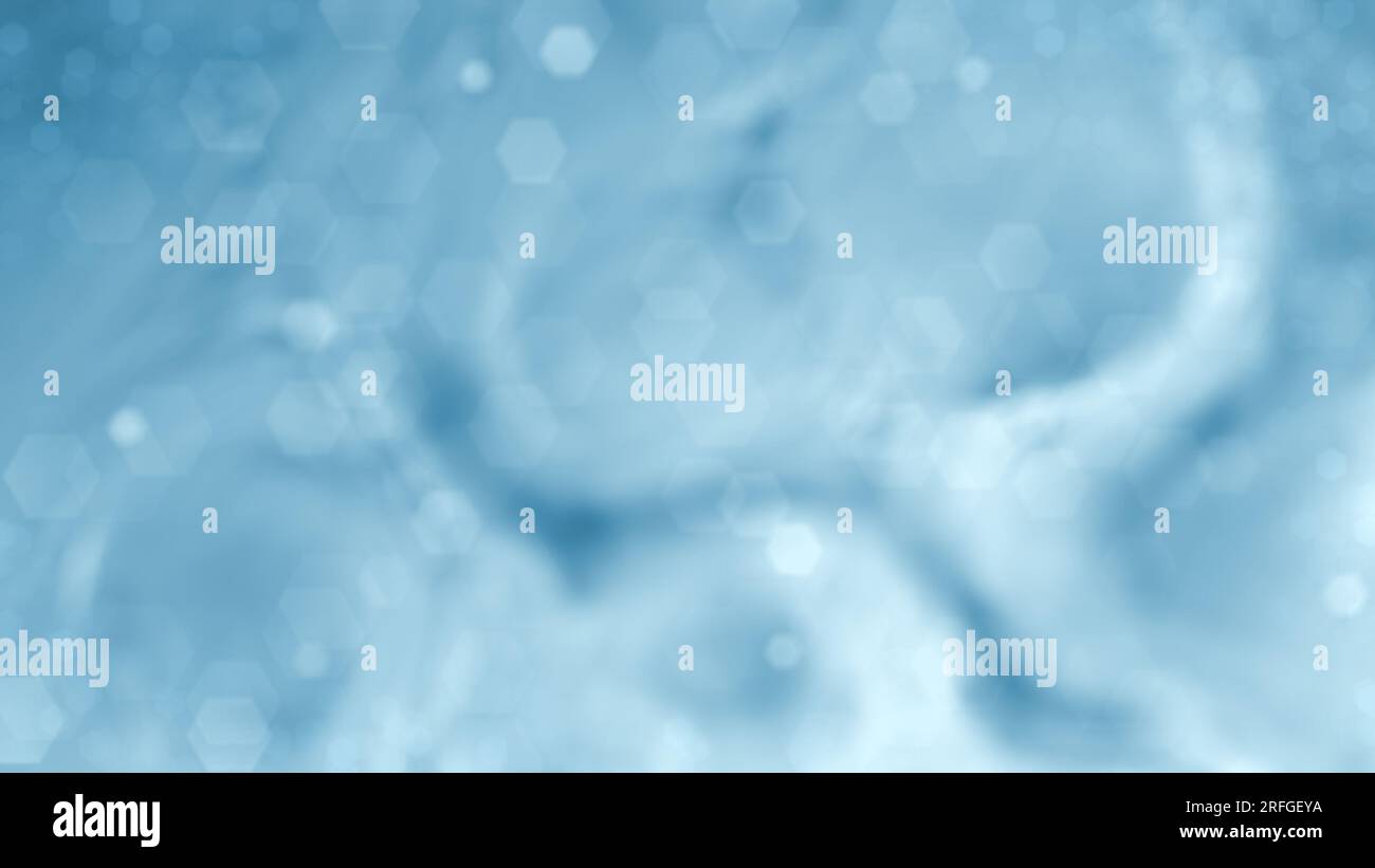 light blue silver twinkling delicate lines with bokeh background ...