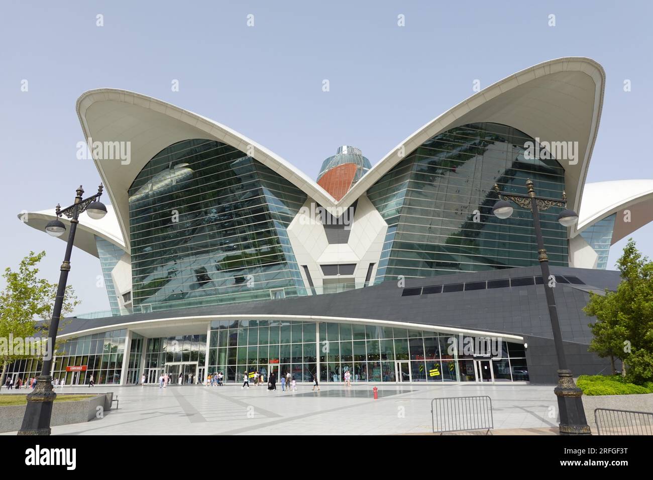 Deniz Mall a entertainment and leisure centre on banks of Caspian Sea ...