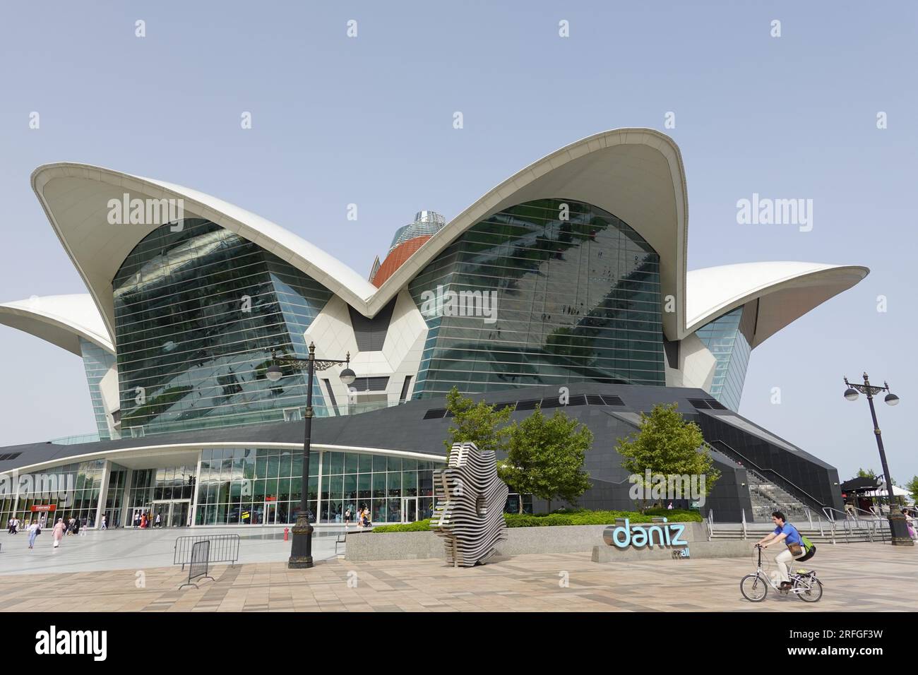 Deniz Mall a entertainment and leisure centre on banks of Caspian Sea ...
