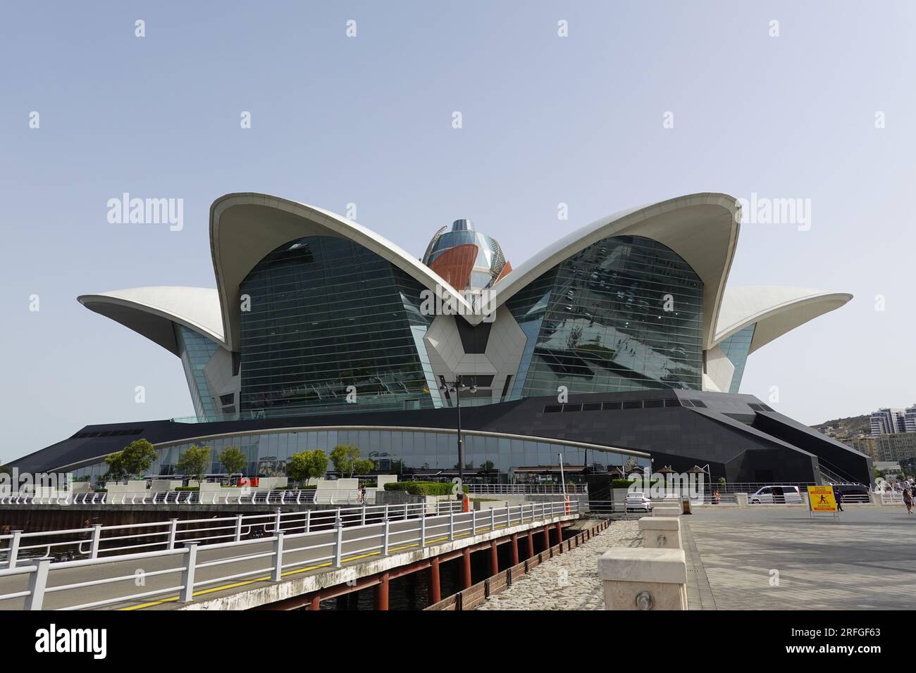 Deniz Mall a entertainment and leisure centre on banks of Caspian Sea ...