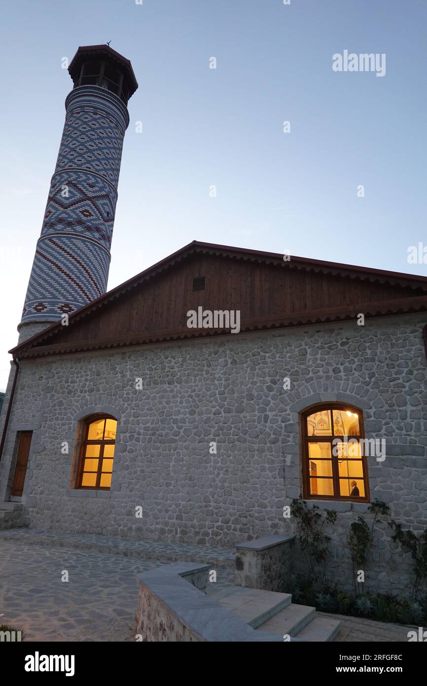 Saatli Mosque, a mosque in Shusha, Azerbaijan Stock Photo - Alamy