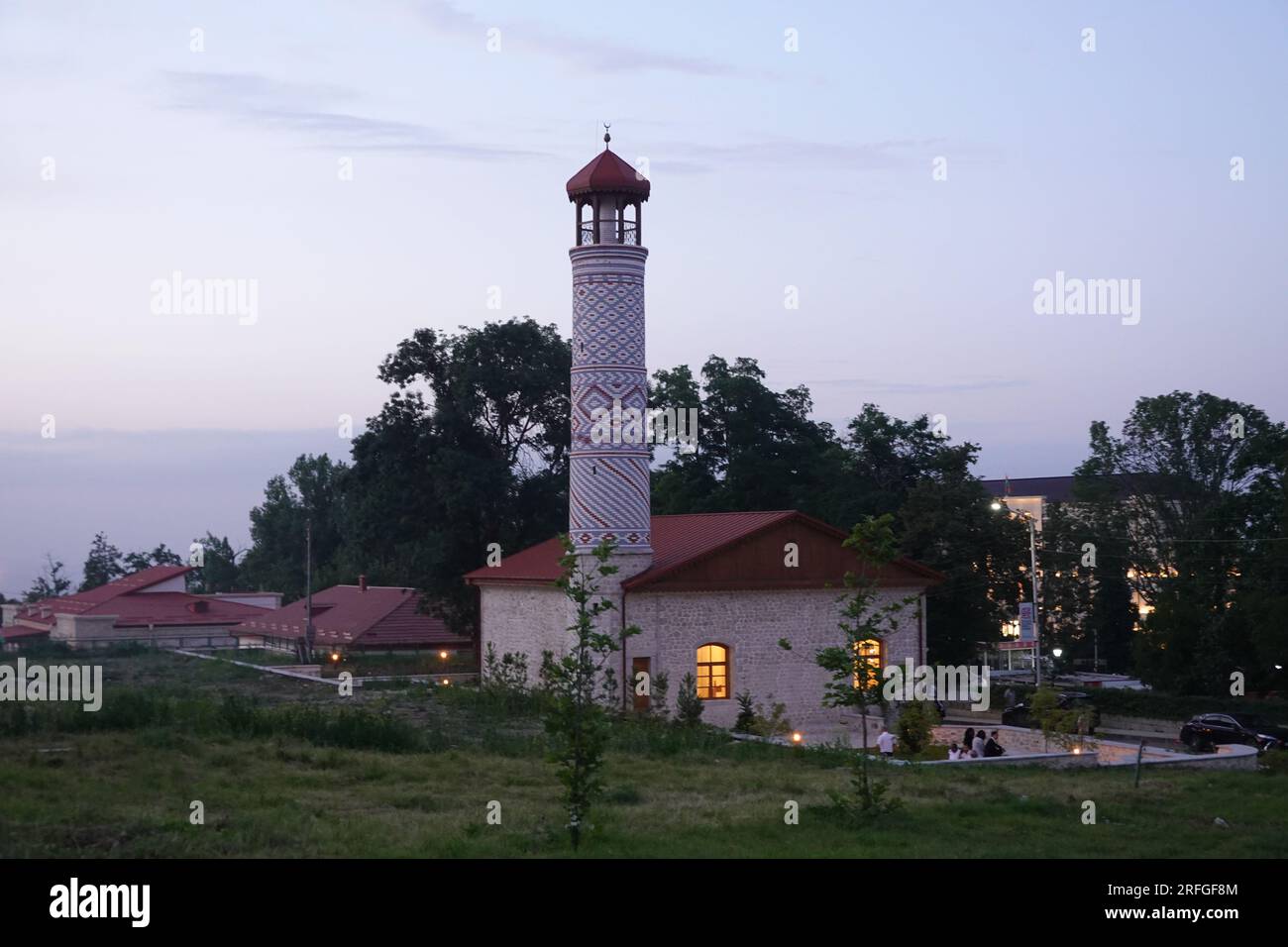 Saatli Mosque, a mosque in Shusha, Azerbaijan Stock Photo - Alamy