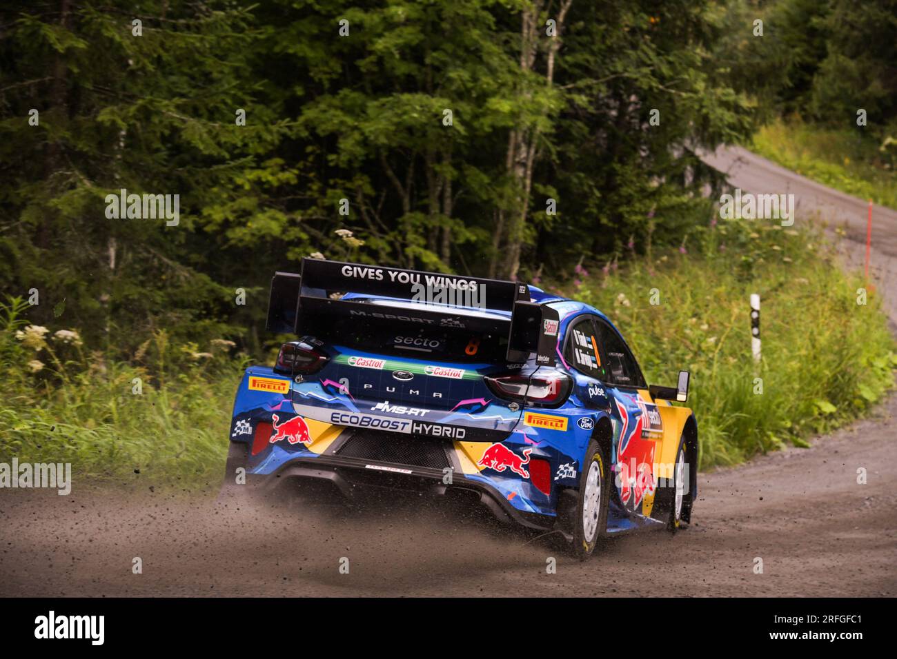 Ott Tanak (Est) Martin Jarveoja (Est) Of Team M-Sport Ford World Rally ...