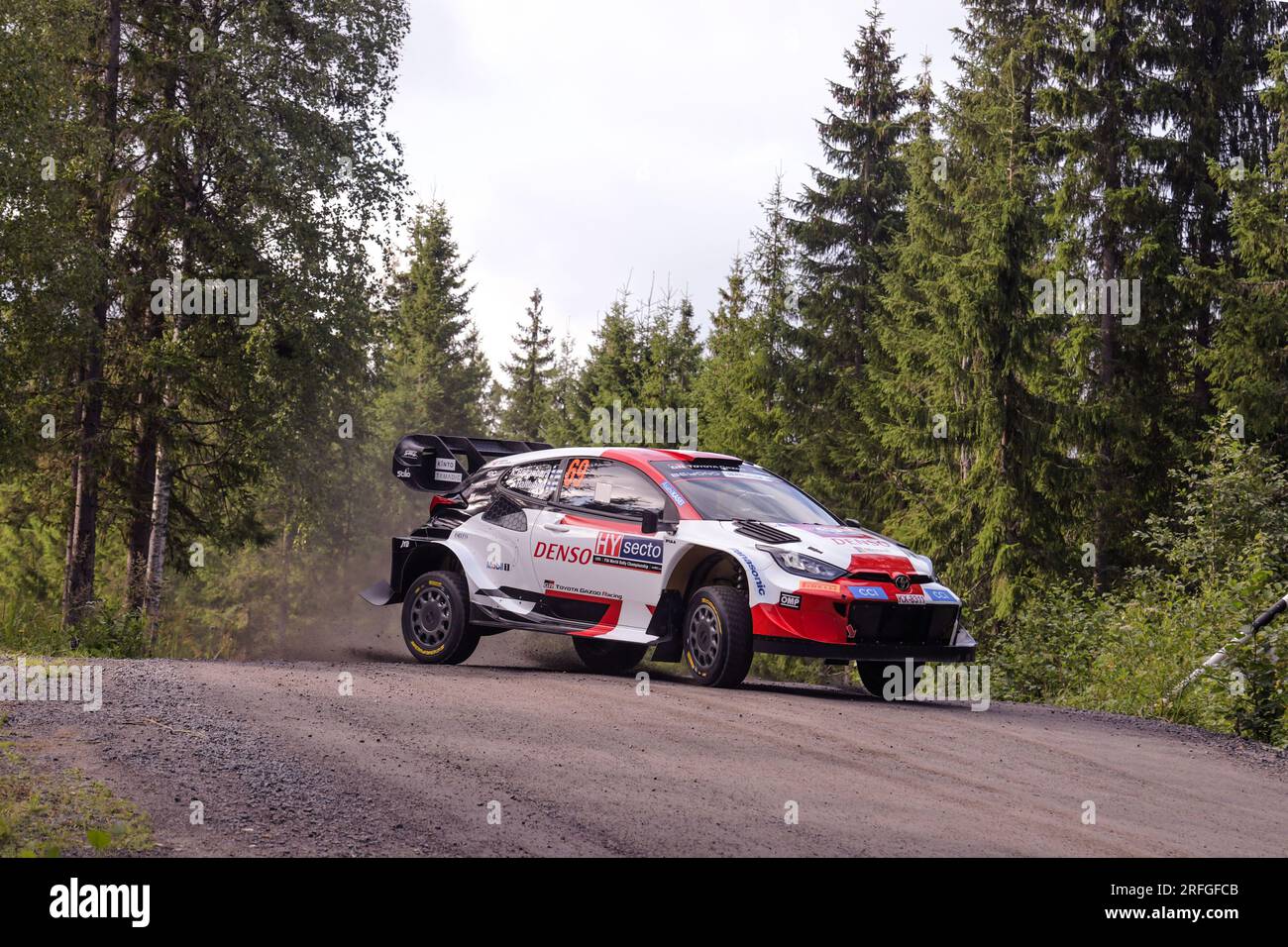 Kalle Rovanpera (Fin) Jonne Halttunen (Fin) Of Team Toyota Gazoo Racing ...