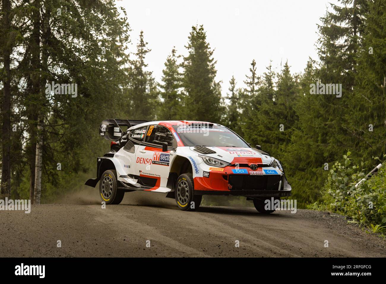 Takamoto Katsuta (Jpn) Aaron Johnston (Irl) Of Team Toyota Gazoo Racing ...