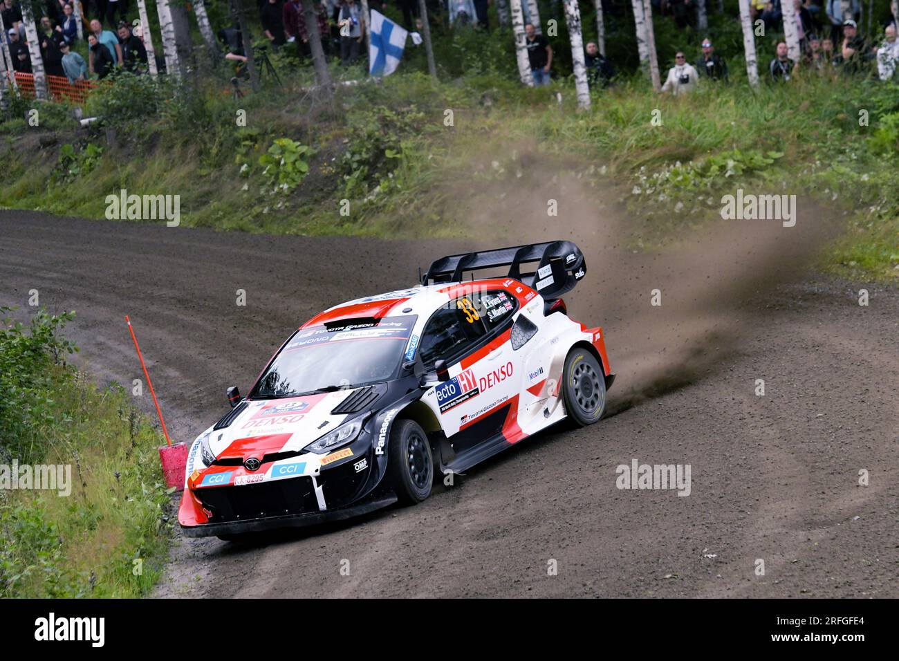 Elfyn Evans (Gb) Scott Martin (Gb) Of Team Toyota Gazoo Racing Wrt ...