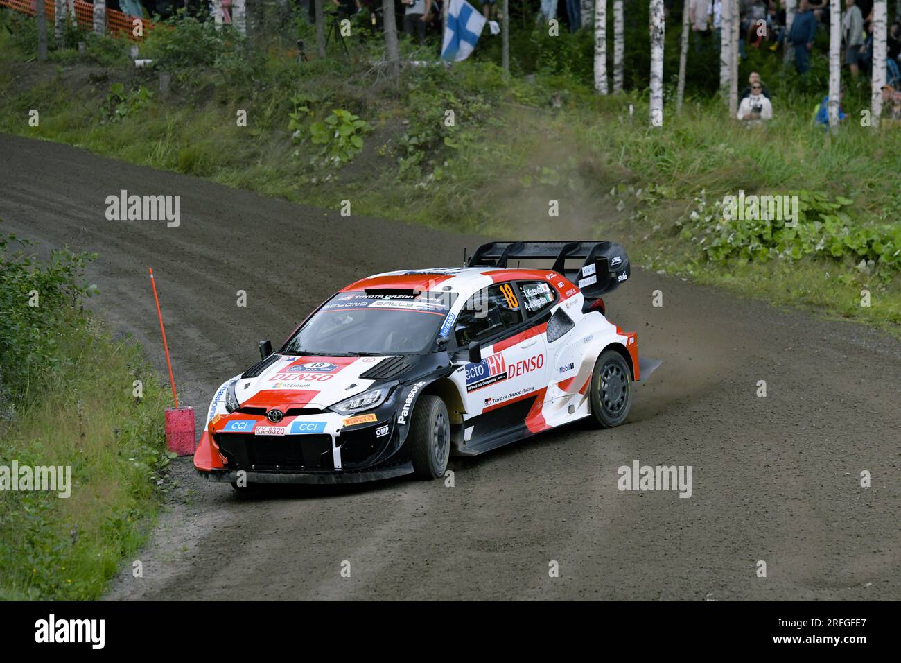 Takamoto Katsuta (Jpn) Aaron Johnston (Irl) Of Team Toyota Gazoo Racing ...