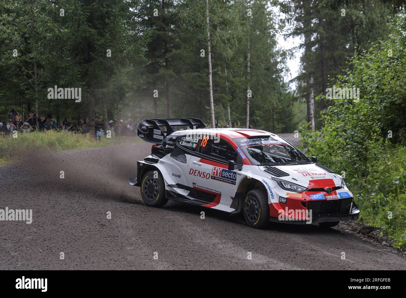 Takamoto Katsuta (Jpn) Aaron Johnston (Irl) Of Team Toyota Gazoo Racing ...