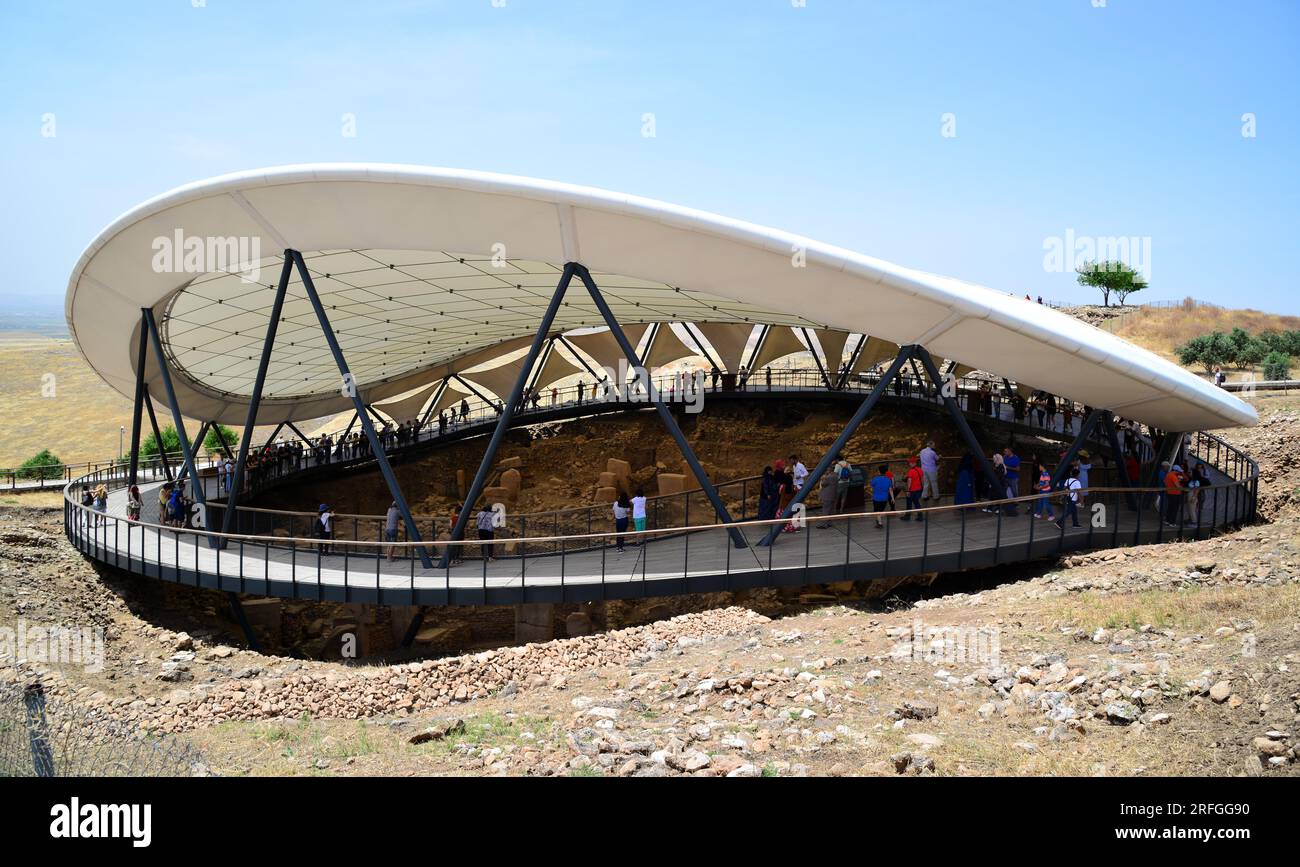 Located in the city of Sanliurfa, Turkey, Gobeklitepe dates back 12 ...