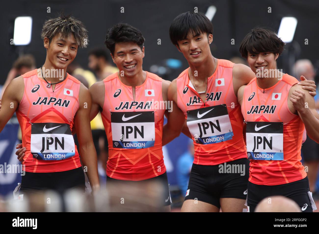 Left to Right: Koki Ueyama, Yuki Koike, Yanagita Hiroki and Ryuichiro ...