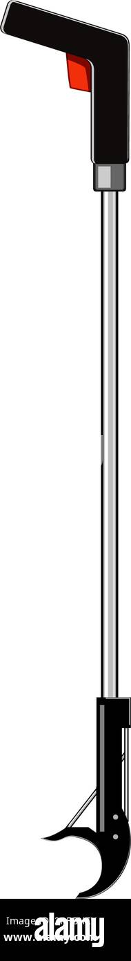 stick grabber tool cartoon vector illustration Stock Vector Image & Art ...