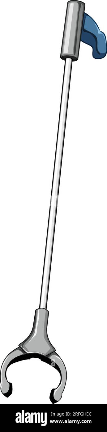 arm grabber tool cartoon vector illustration Stock Vector Image & Art ...