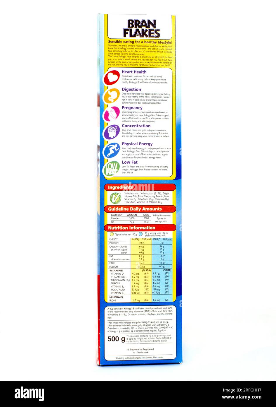 Nutrition label cereal Cut Out Stock Images & Pictures - Alamy