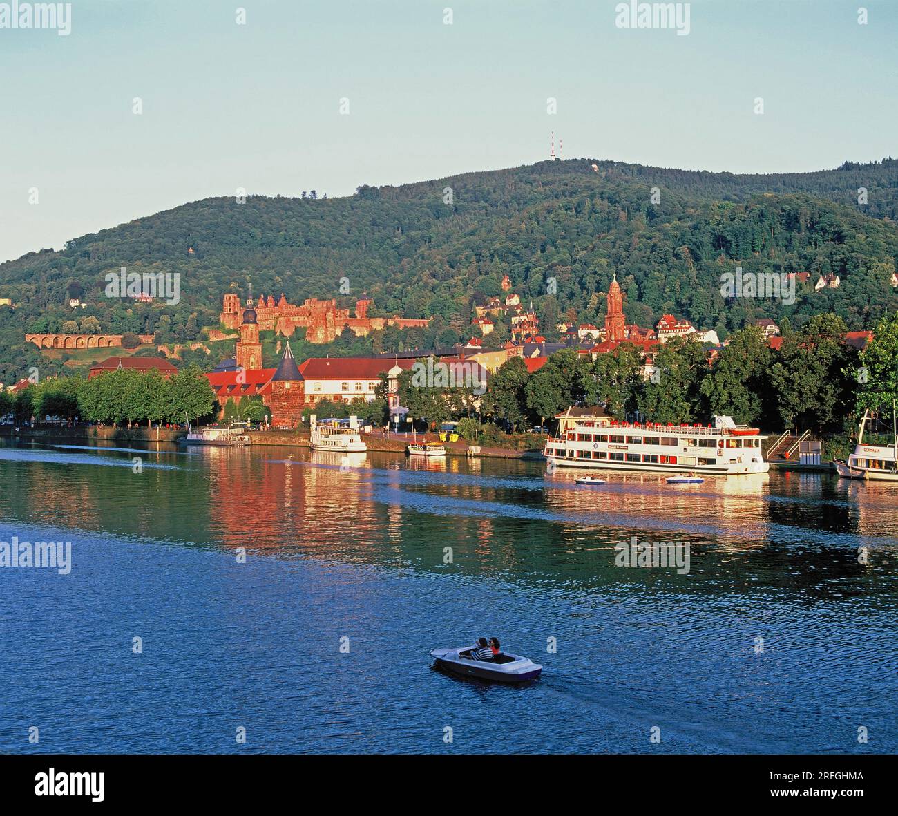 Neckar river view hi-res stock photography and images - Alamy