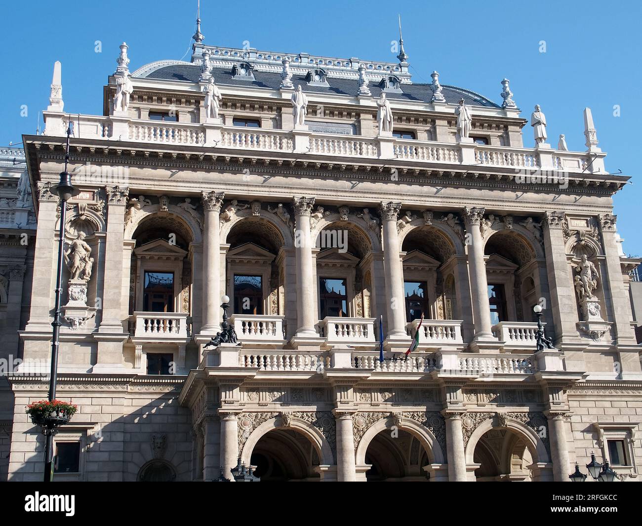 Hungarian State Opera House, Magyar Állami Operaház, neo-Renaissance ...