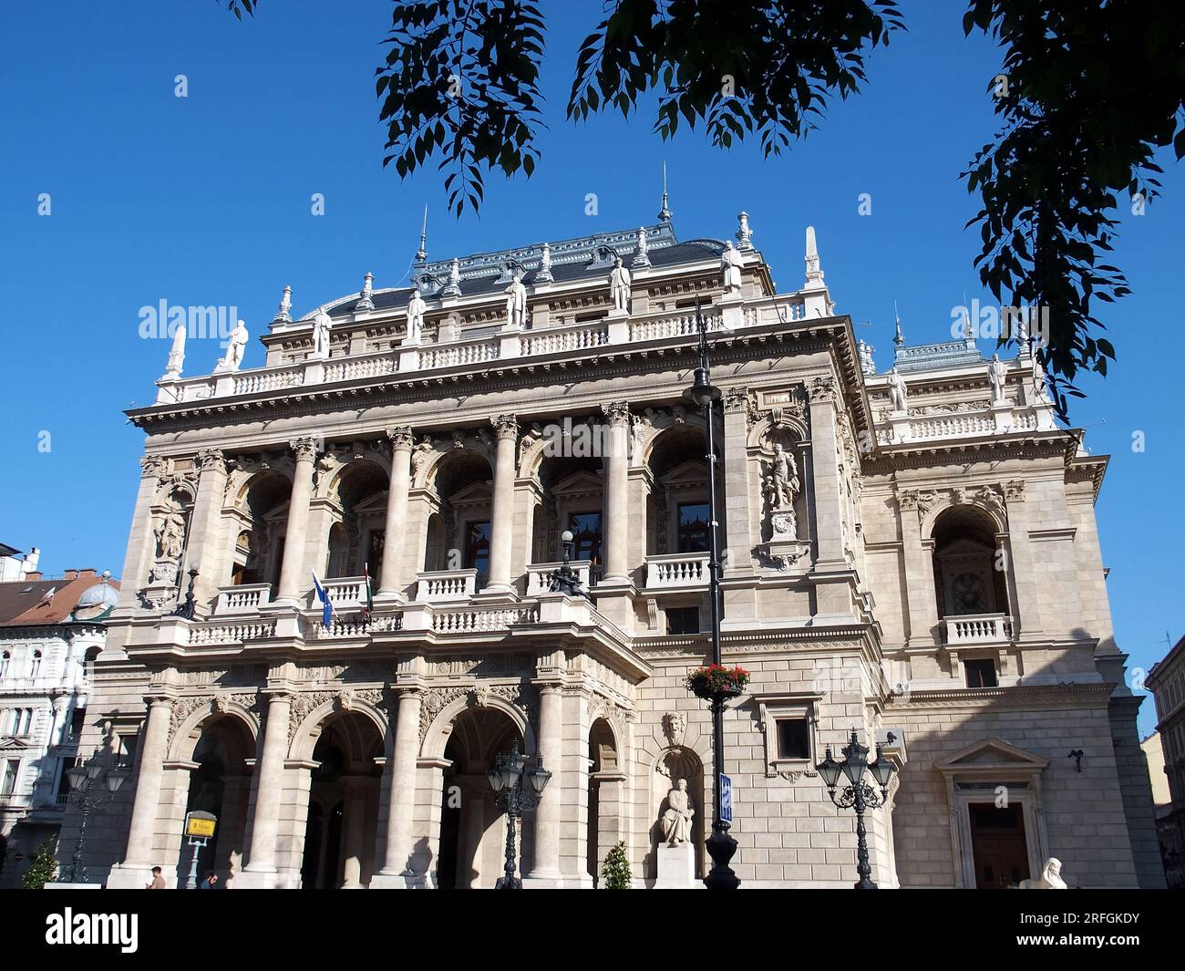 Hungarian State Opera House, Magyar Állami Operaház, neo-Renaissance ...