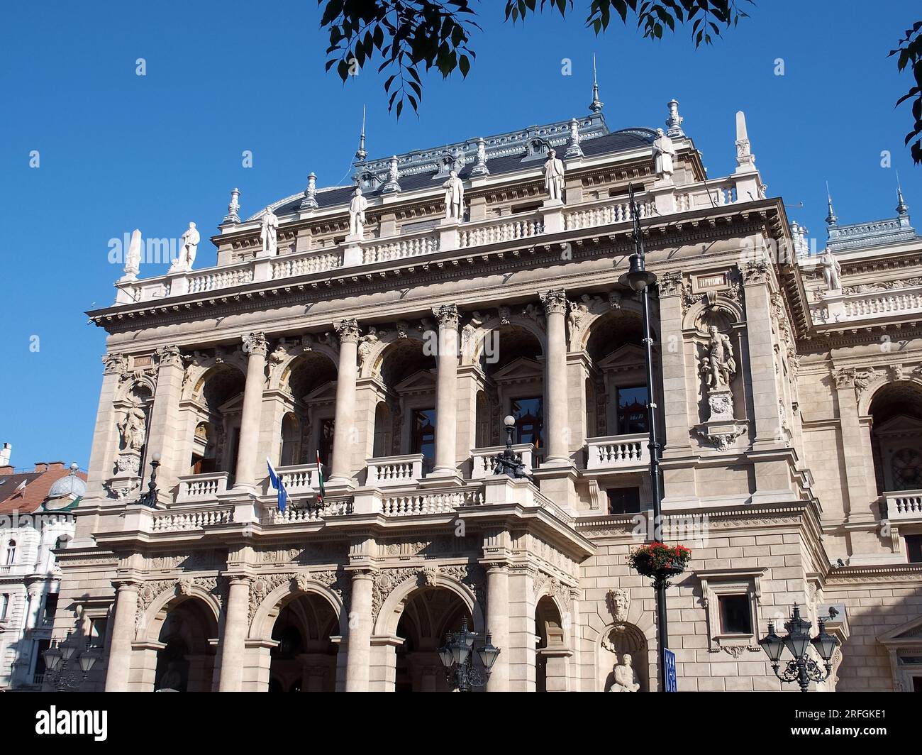 Hungarian State Opera House, Magyar Állami Operaház, neo-Renaissance ...