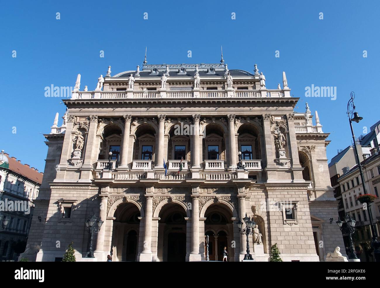 Hungarian State Opera House, Magyar Állami Operaház, neo-Renaissance ...