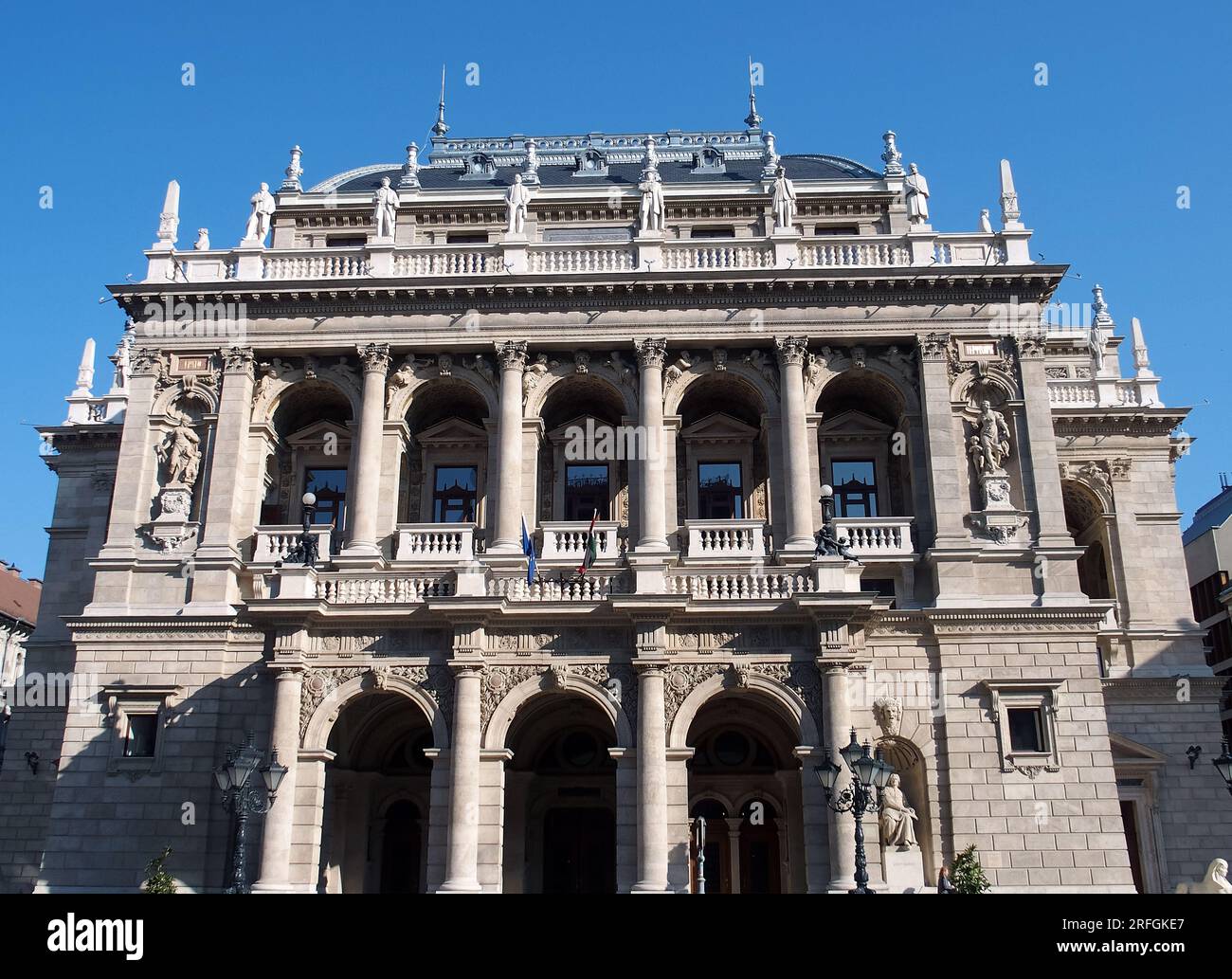 Hungarian State Opera House, Magyar Állami Operaház, neo-Renaissance ...