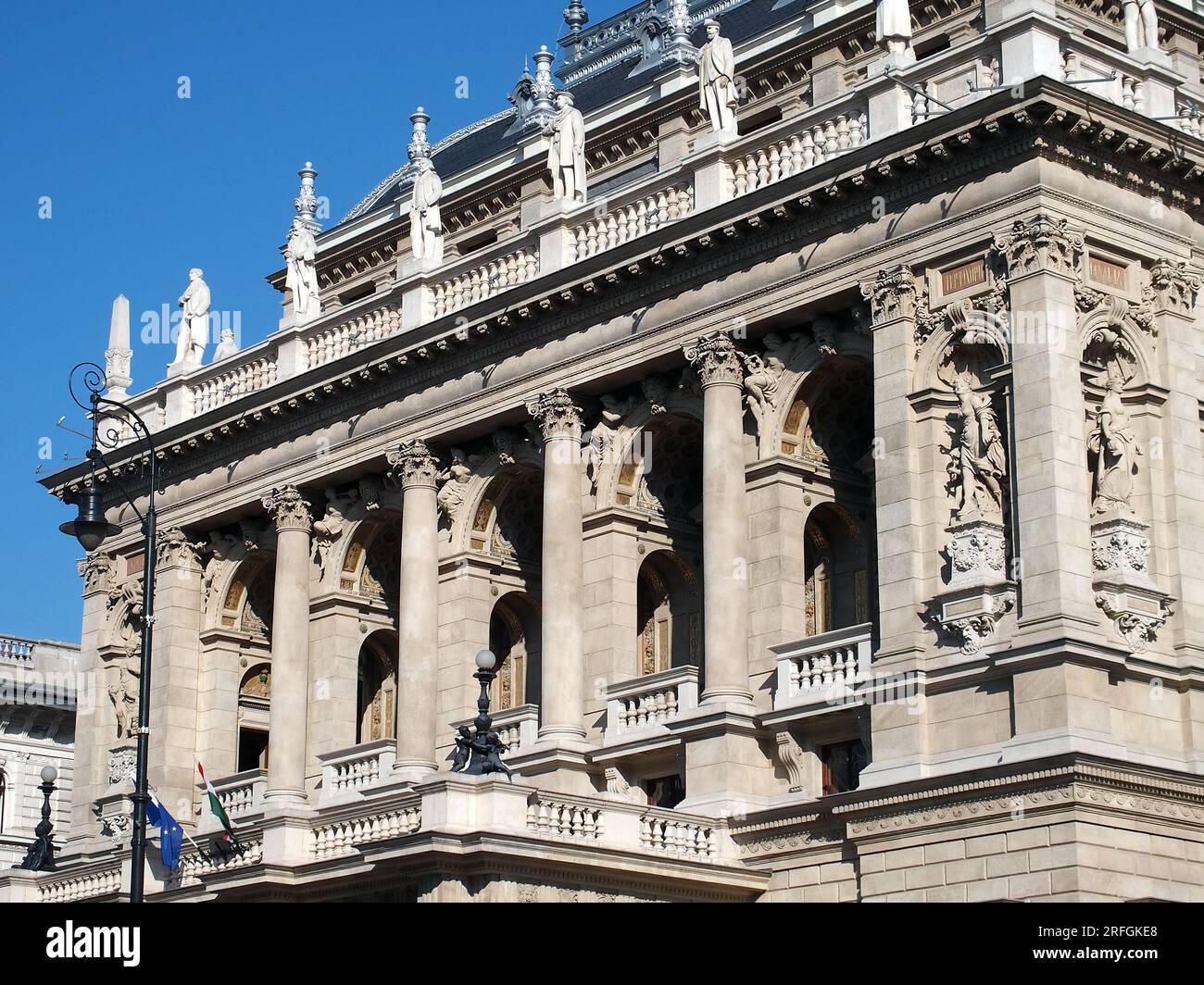 Hungarian State Opera House, Magyar Állami Operaház, neo-Renaissance ...