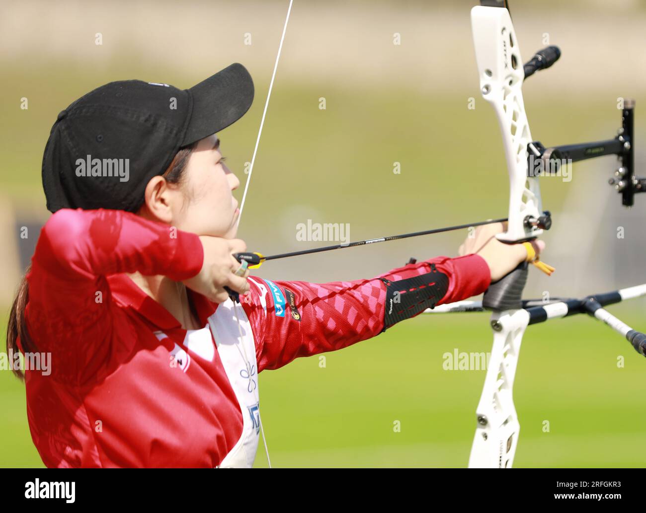 Berlin, Germany. 3rd Aug, 2023. Yamauchi Azusa of Japan competes during ...