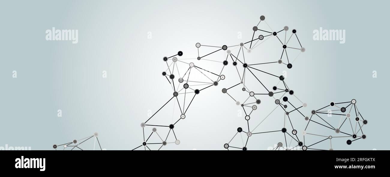 Abstract connect background. Modern abstract concept. Network ...
