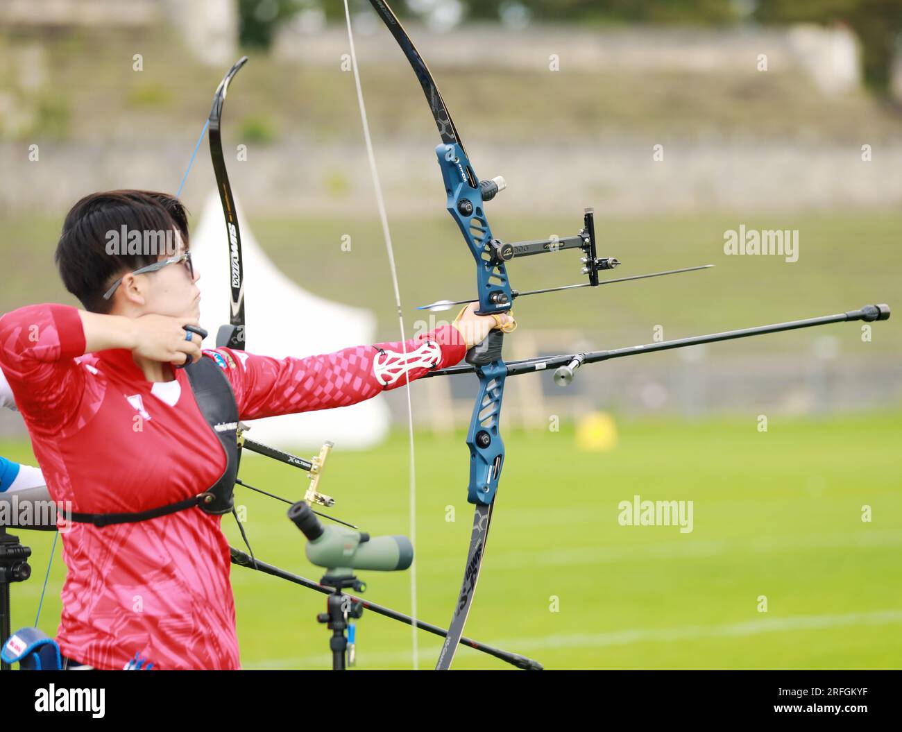 Berlin, Germany. 3rd Aug, 2023. Noda Satsuki of Japan competes during ...