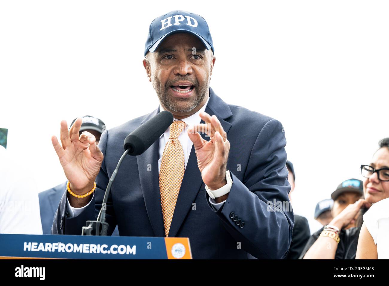 Hpd commissioner adolfo carrion hi-res stock photography and images - Alamy