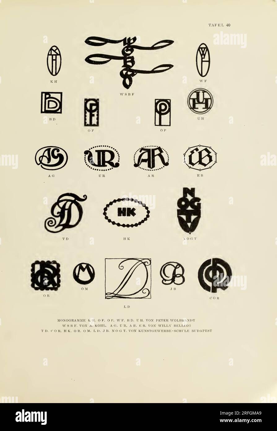 600 monograms and signs: models for artists, artisans and art lovers ...