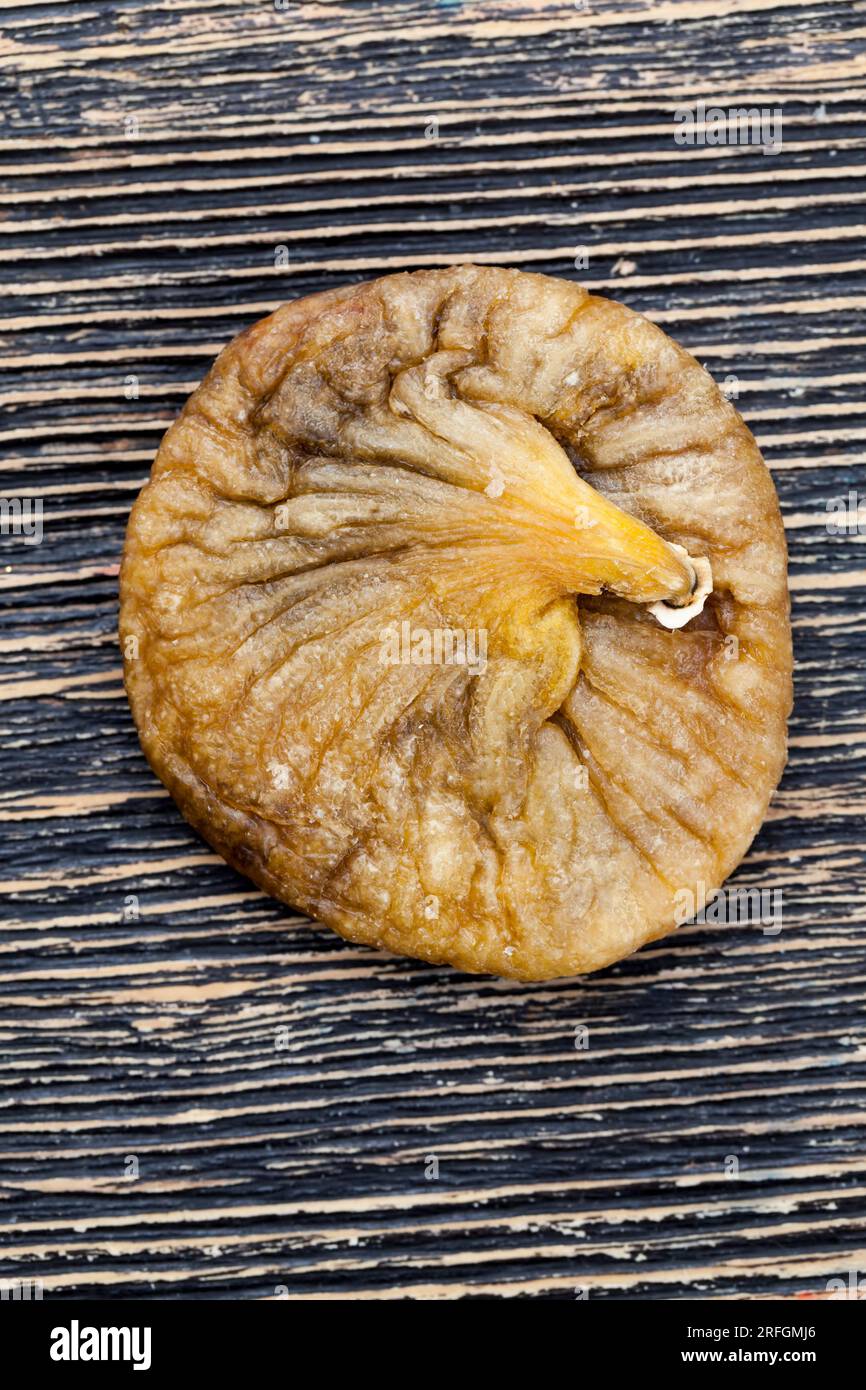 dried ripe and sweet yellow figs, figs dried naturally in the sun ...