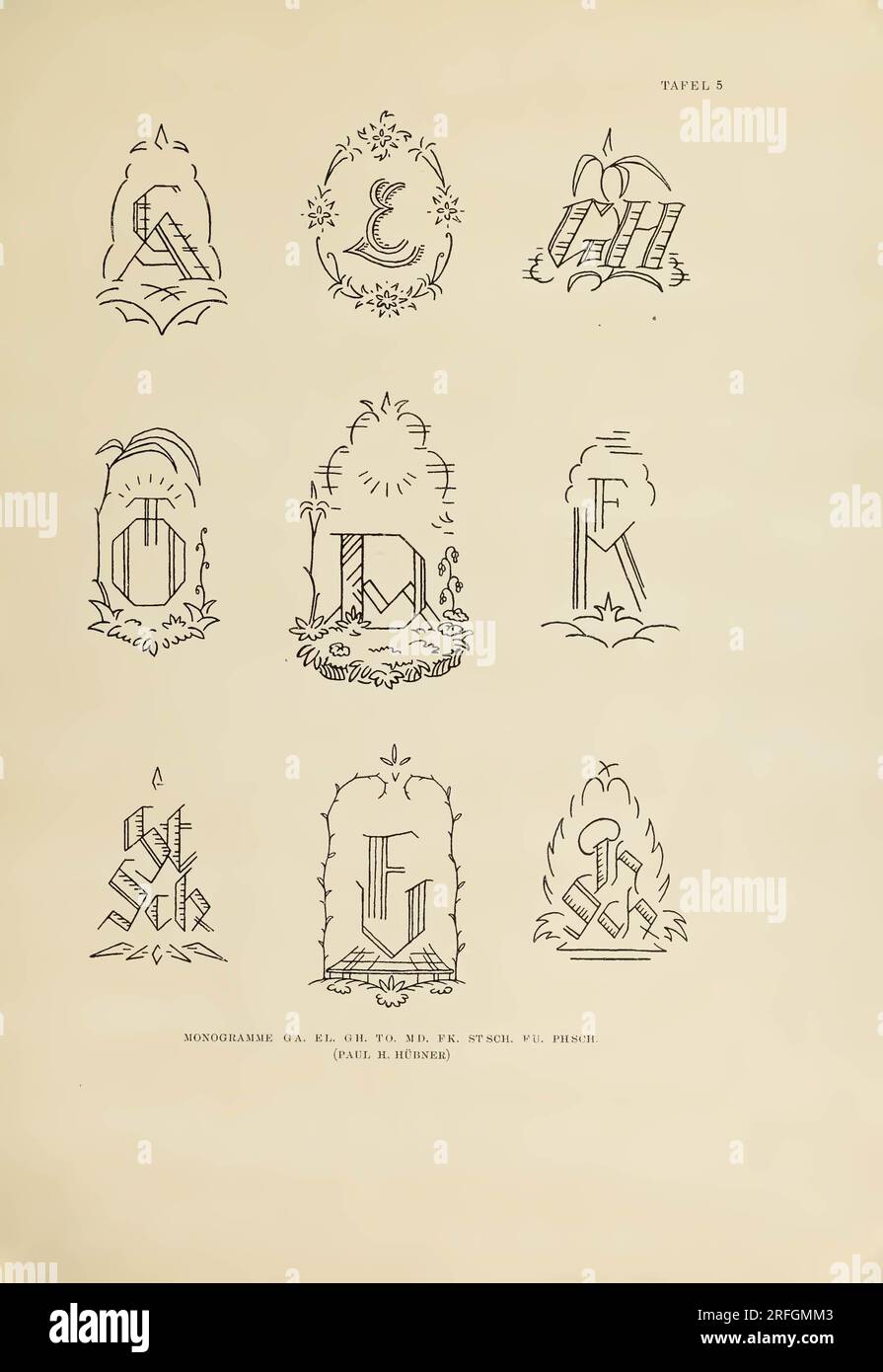 600 monograms and signs: models for artists, artisans and art lovers ...