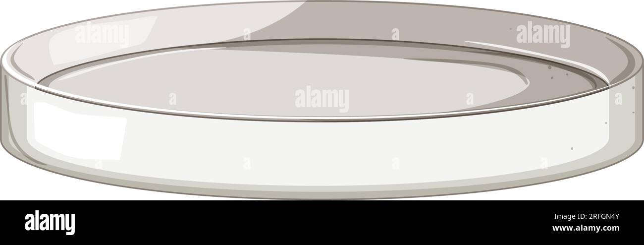 restaurant plate white cartoon vector illustration Stock Vector Image ...