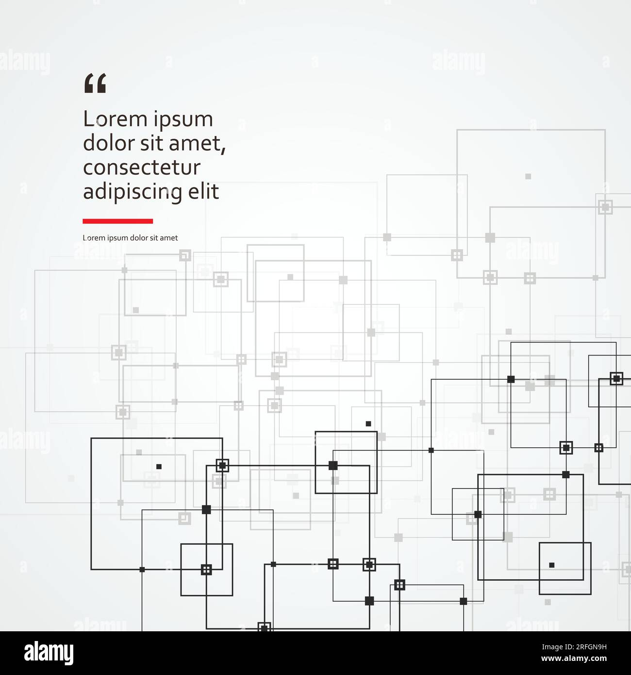 Vector connections with dots and lines black color Stock Vector Image ...