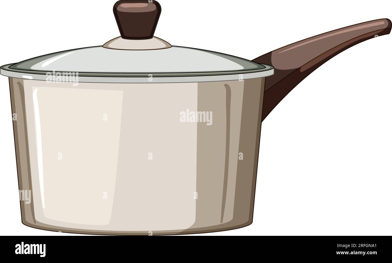 food sauce pan cartoon vector illustration Stock Vector Image & Art - Alamy