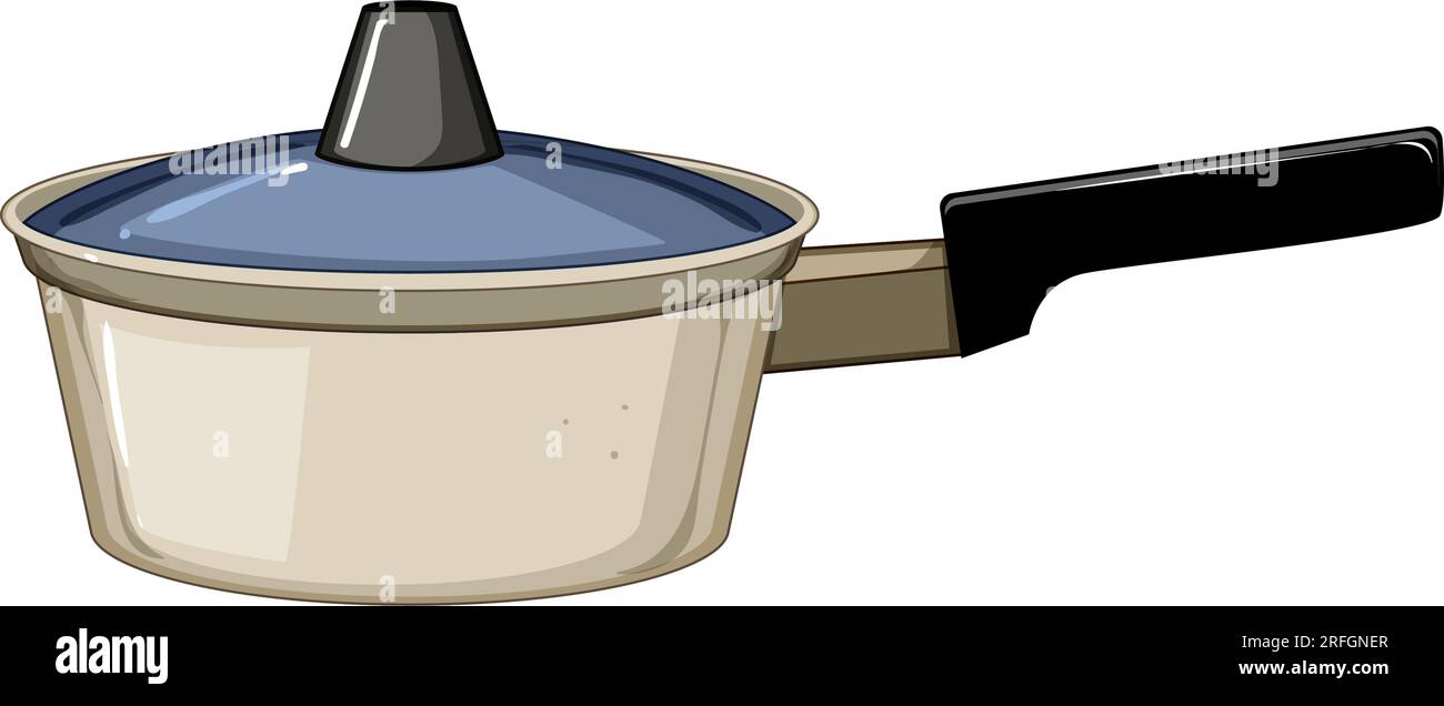 fresh sauce pan cartoon vector illustration Stock Vector Image & Art ...