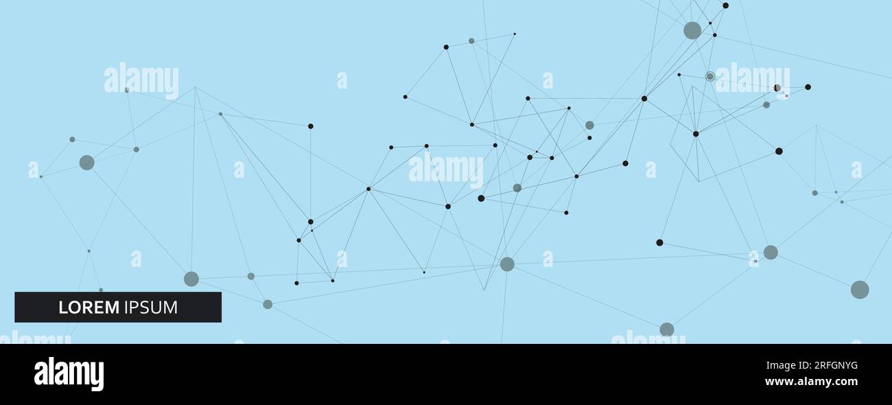 Global network connections with points lines. Vector connections Stock Vector Image & Art - Alamy