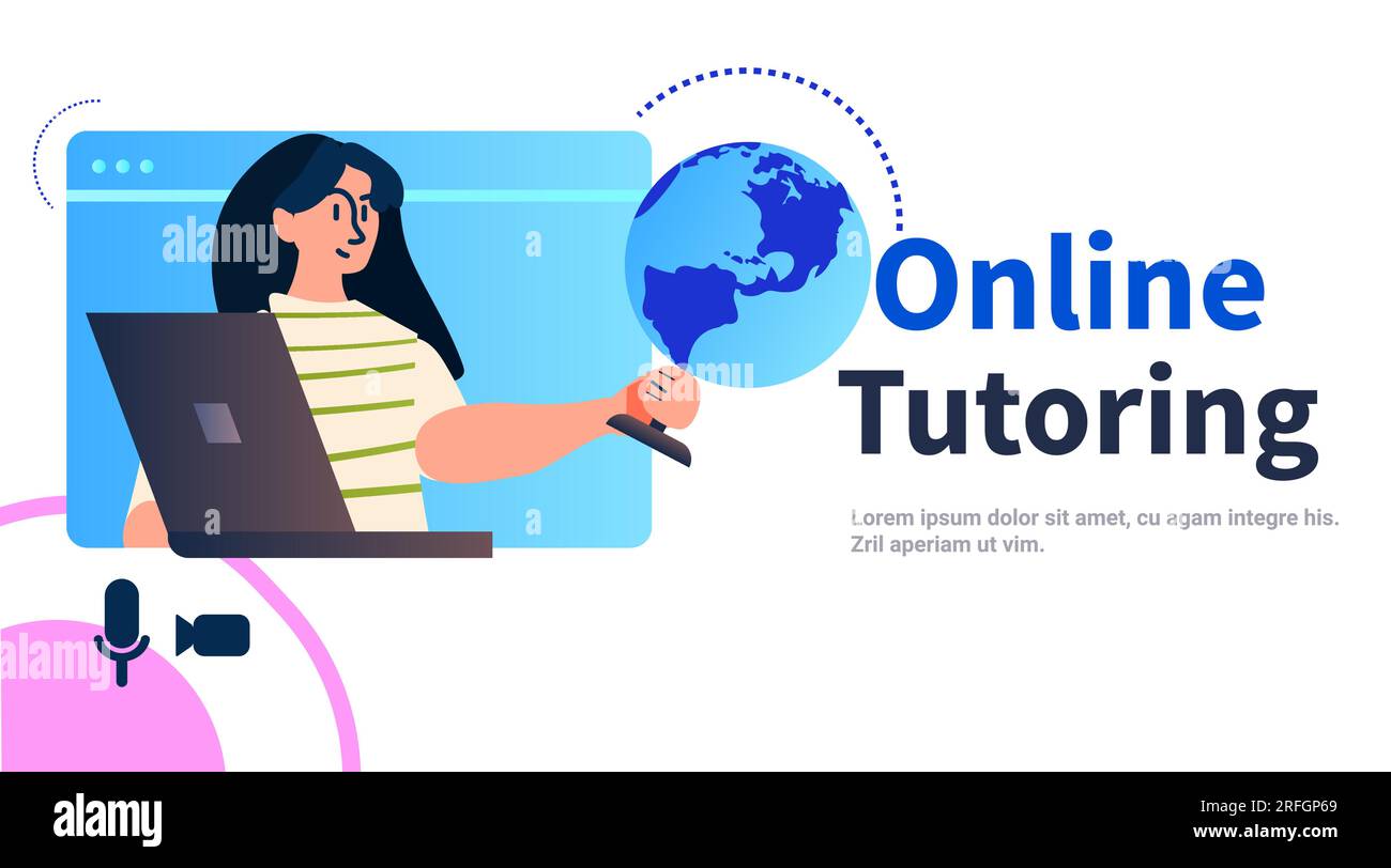 Students watching video classroom Stock Vector Images - Alamy