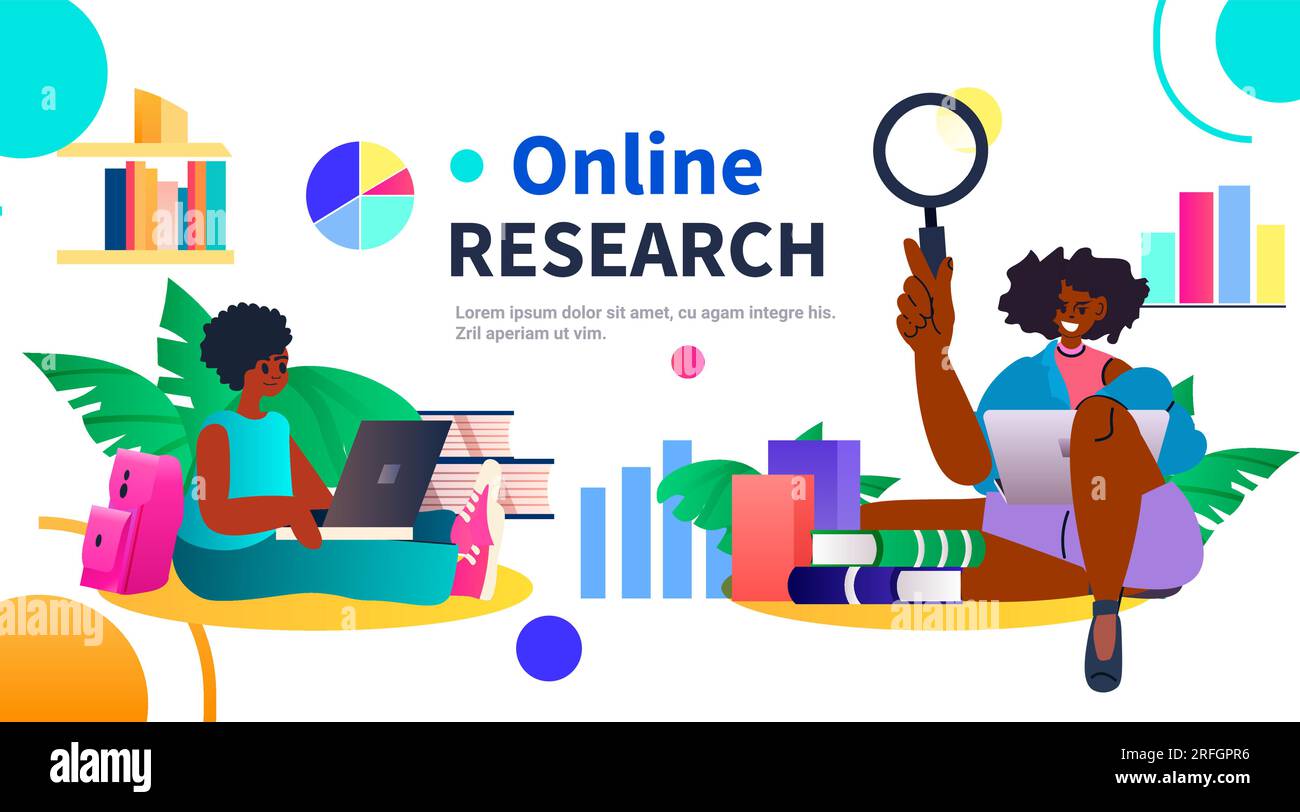 African students laptops Stock Vector Images - Alamy