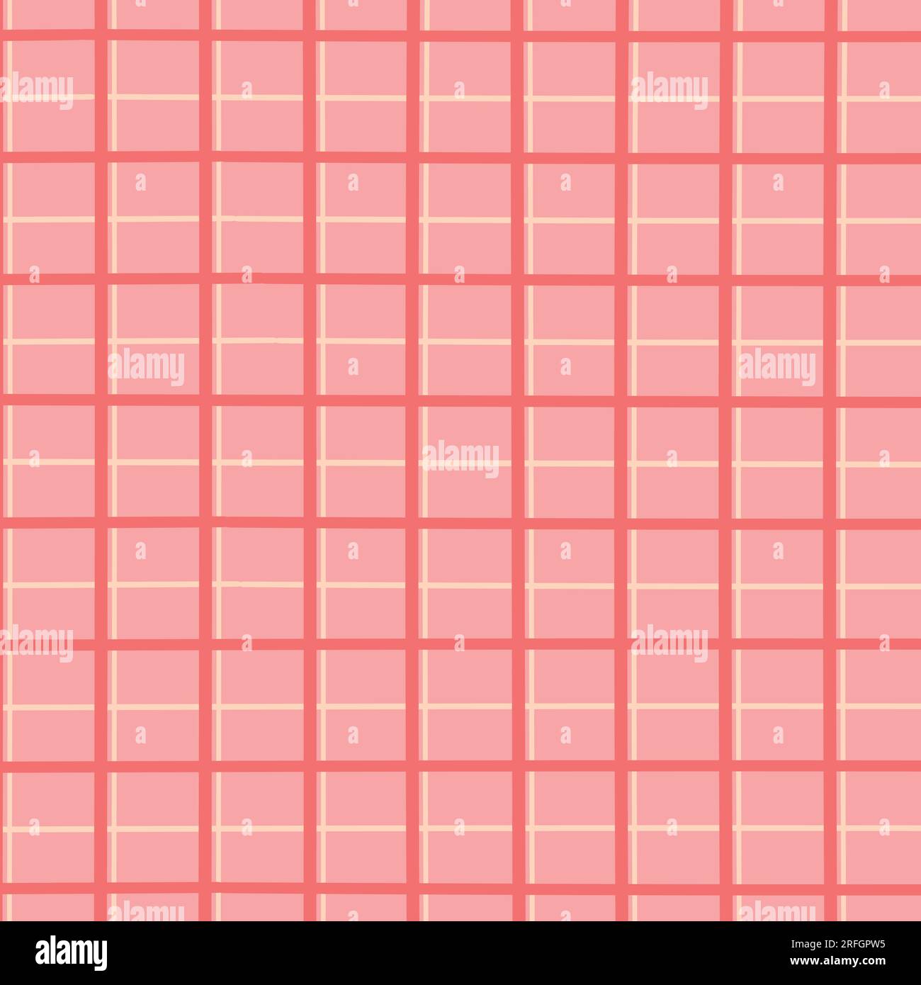 Pink and yellow squared checkered background. Cell pattern template ...