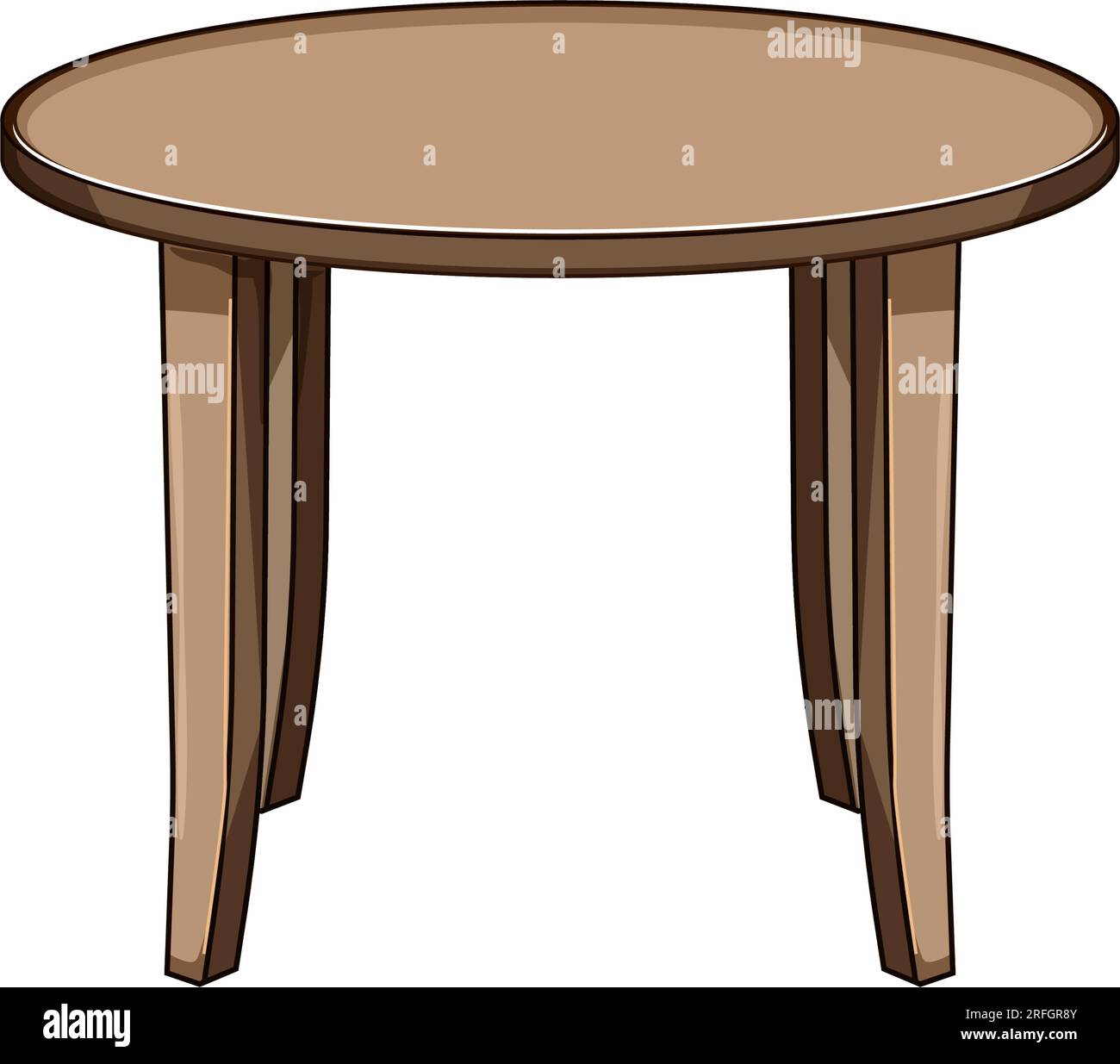 texture wooden table cartoon vector illustration Stock Vector Image ...