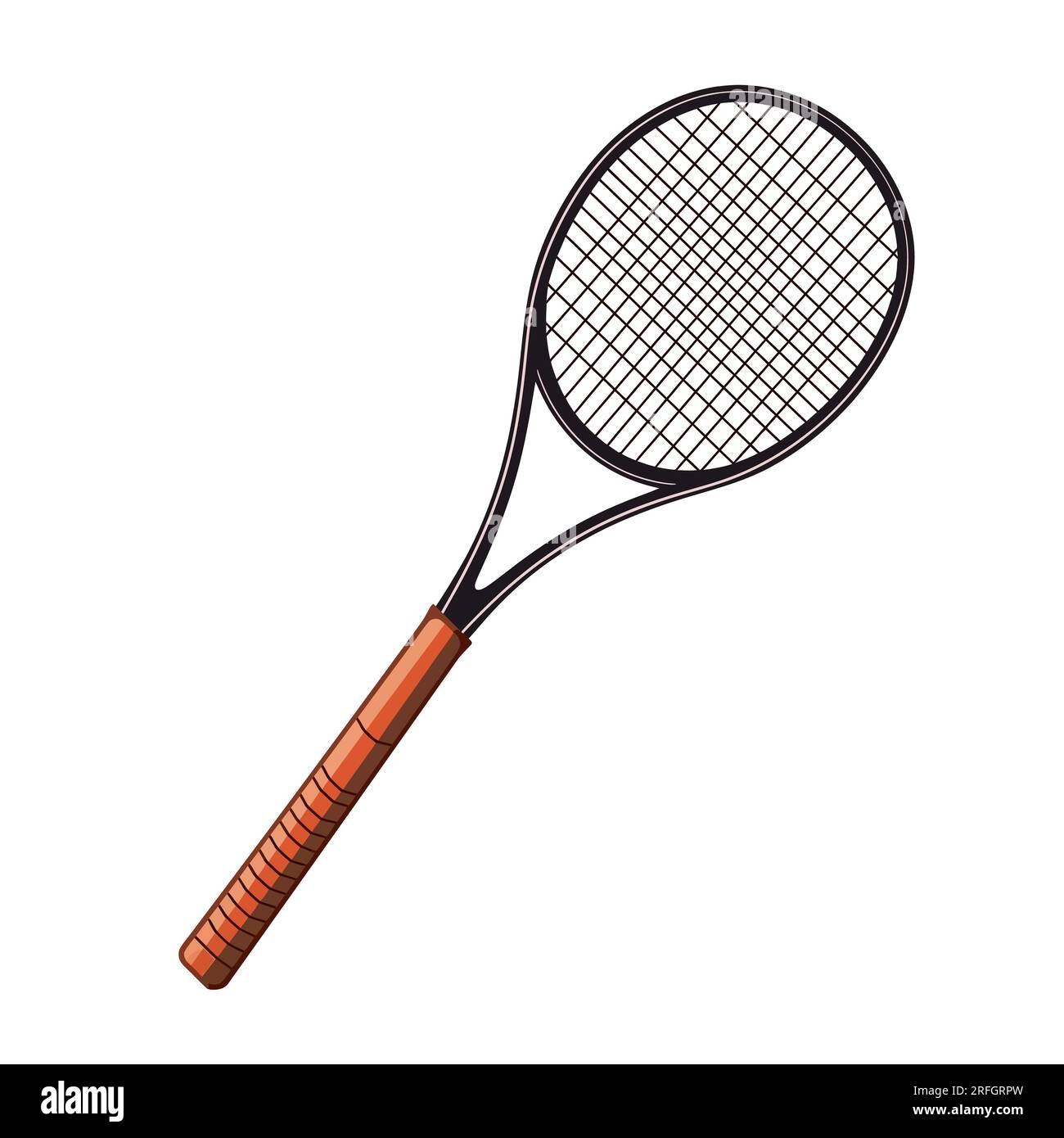 Tennis racket sign icon. Sports symbol on white background. Vector ...