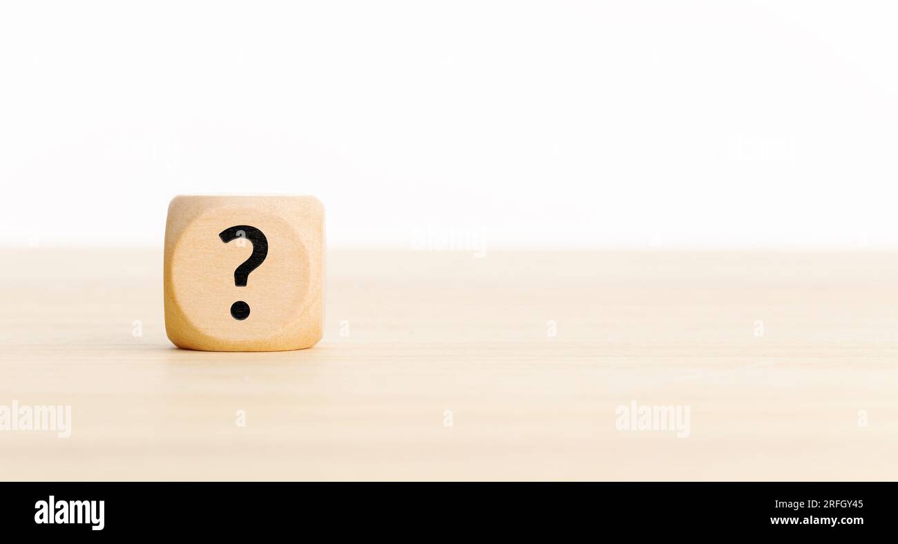 Question mark block hi-res stock photography and images - Alamy