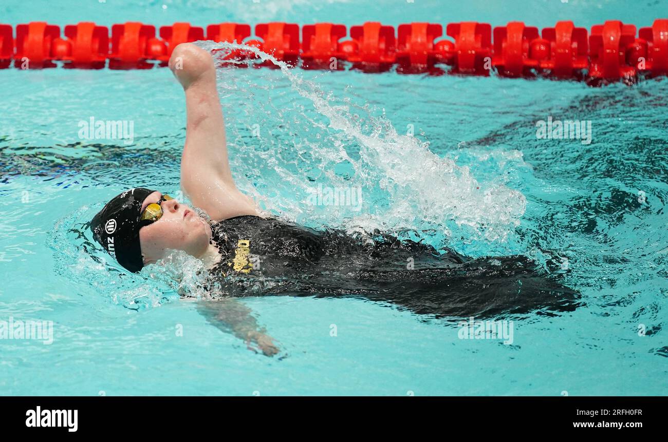 Great Britain's Ellie Challis in the Women's 50m Backstroke S3 Final ...