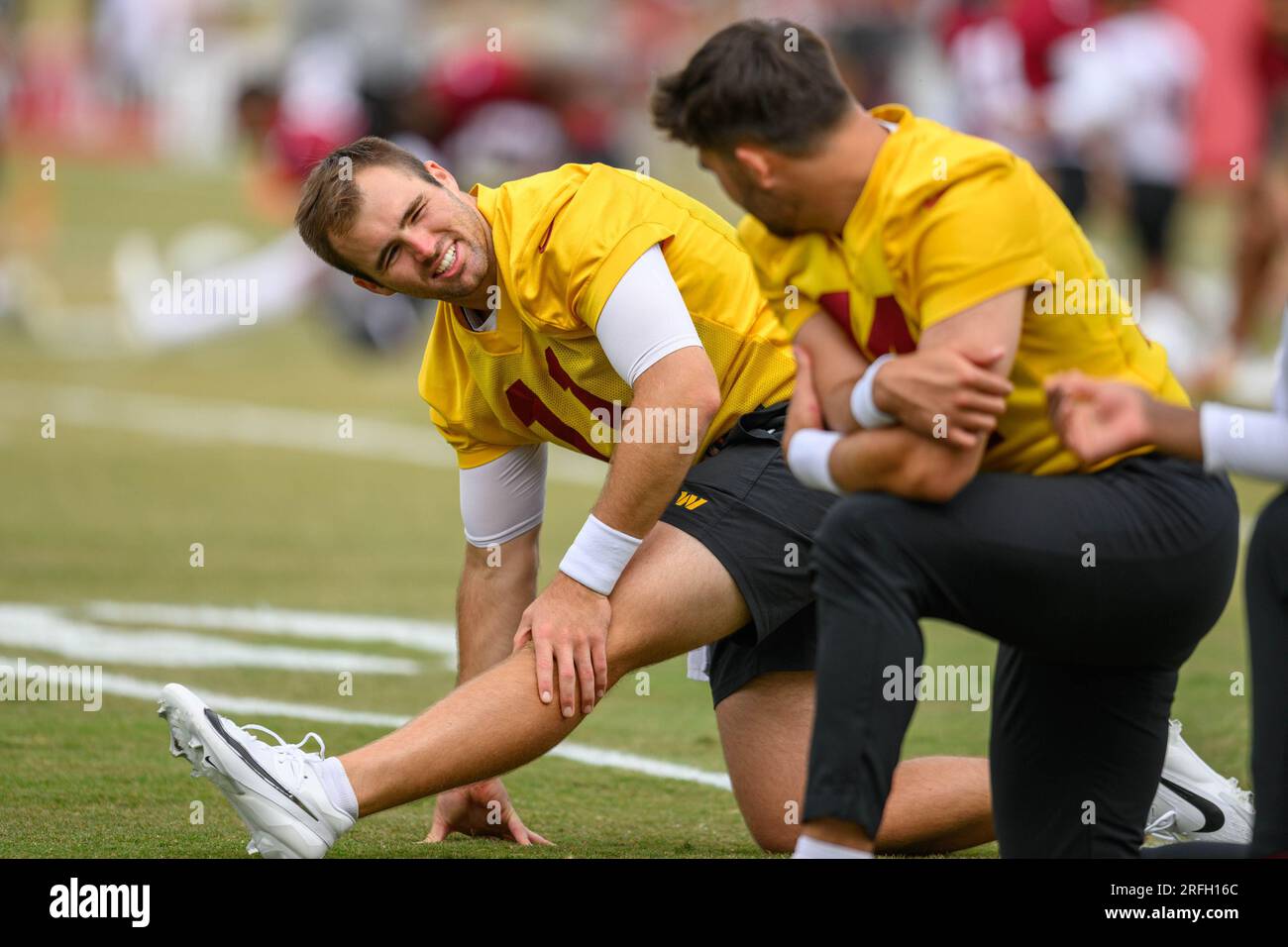 August 3rd 2023: Washington Commanders quarterback Jake Fromm (11 ...