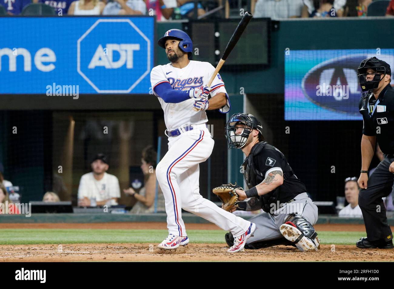 Texas Rangers' Marcus Semien and Chicago White Sox catcher Yasmani ...