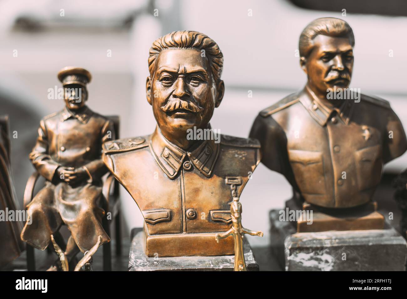Soviet Leader Josef Stalin. Concept Of Nostalgia For Soviet Union ...
