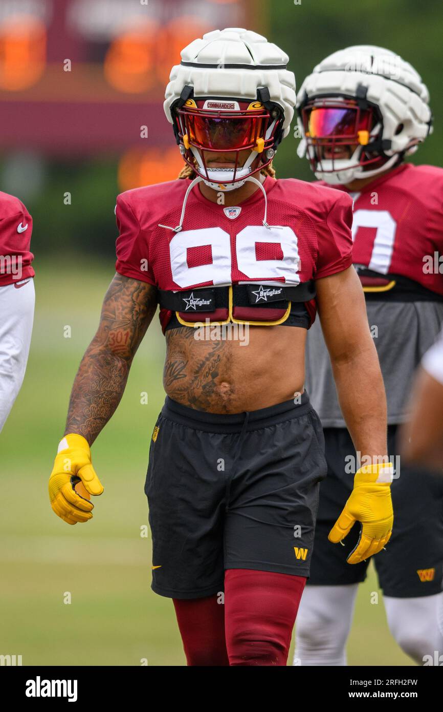 August 3rd 2023: Washington Commanders defensive end Chase Young (99 ...
