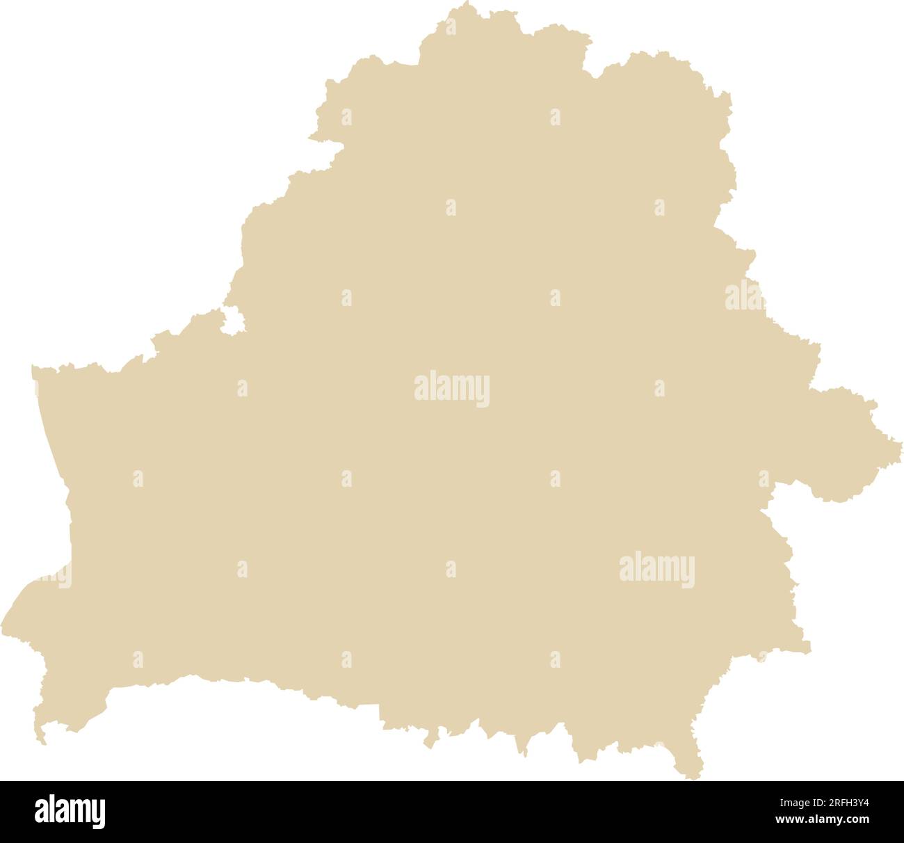 BEIGE CMYK color map of BELARUS Stock Vector Image & Art - Alamy